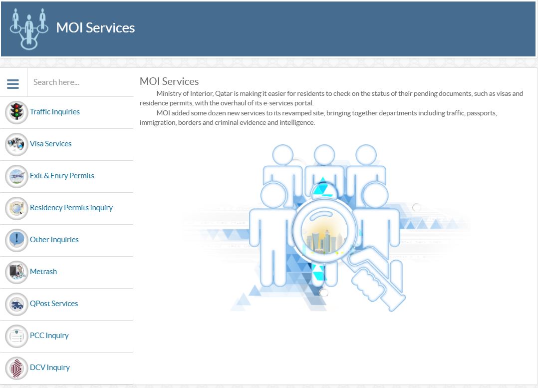 Qatar Visa Check 2025 - MOI Qatar Visa Check Online